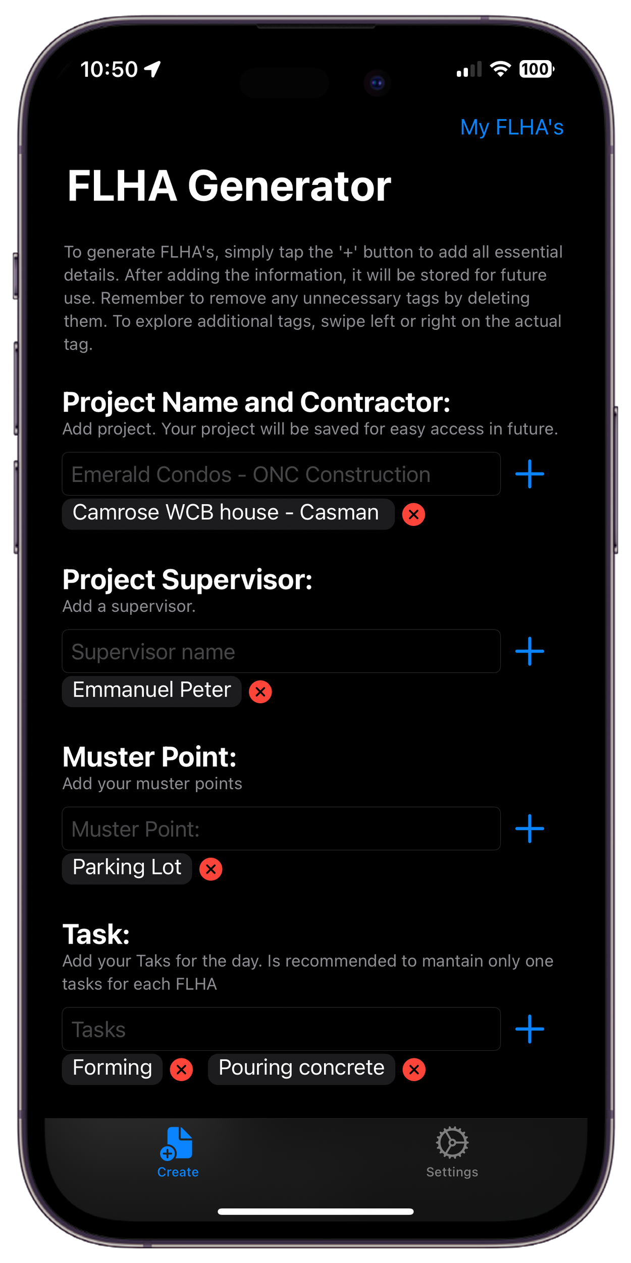 SafeZone Ai | Never Write FLHA Again!